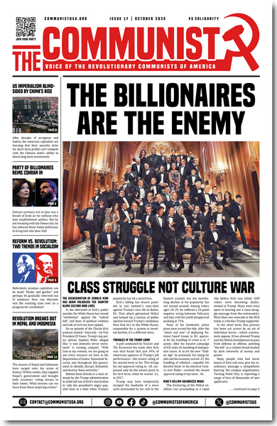 The Communist Issue 17 - October 2025 – Marxist Books