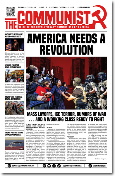 The Communist Issue 18 - November/December 2025 – Marxist Books