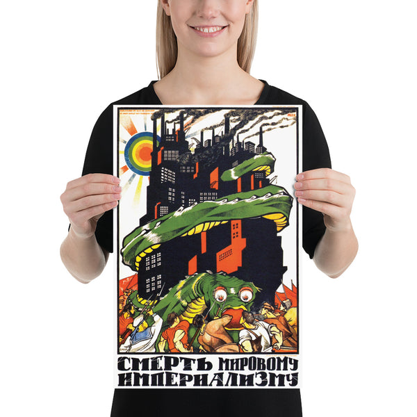 Death to World Imperialism Poster – Marxist Books